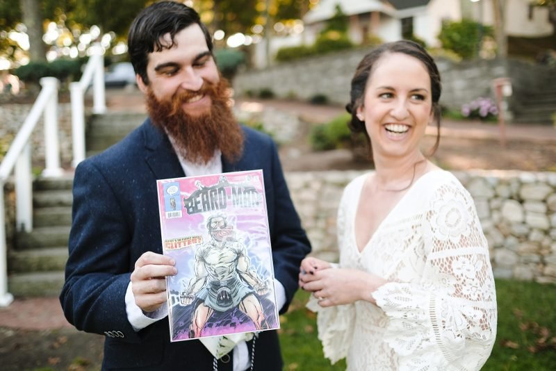 Custom Comic Book Wedding Invitations | Your Comic Story